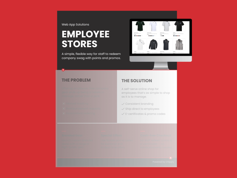 Custom Employee Apparel E-Commerce Platform | Chipply