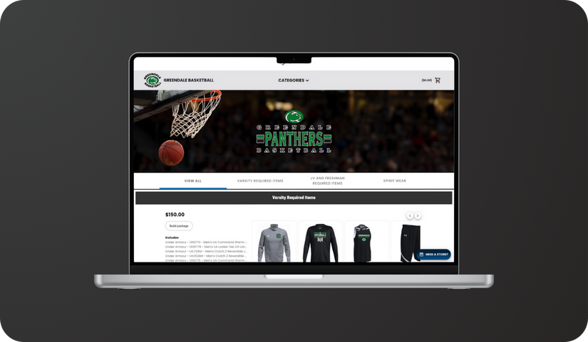 Online Store Platform for Team Dealers | Chipply